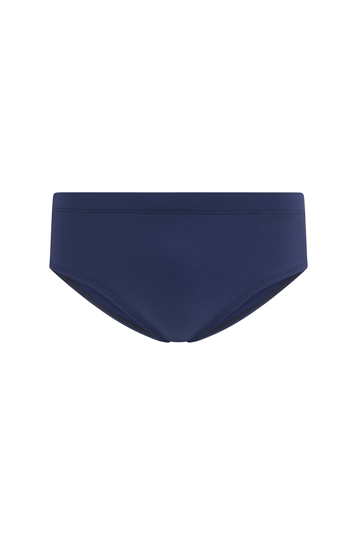 Navy Blue Swim Brief for Men - internal drawstring | Saja Swimwear